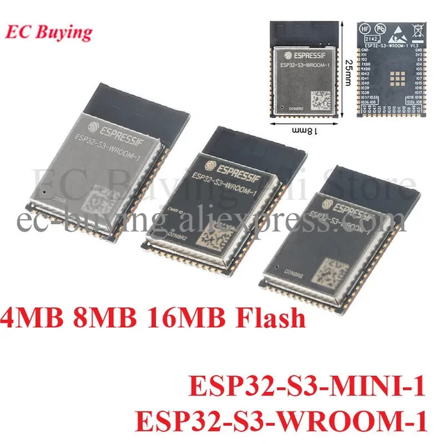 Esp32 S3 Wifi Bluetooth 5 0 Dual Core Wireless Module Esp32 S3 Mini