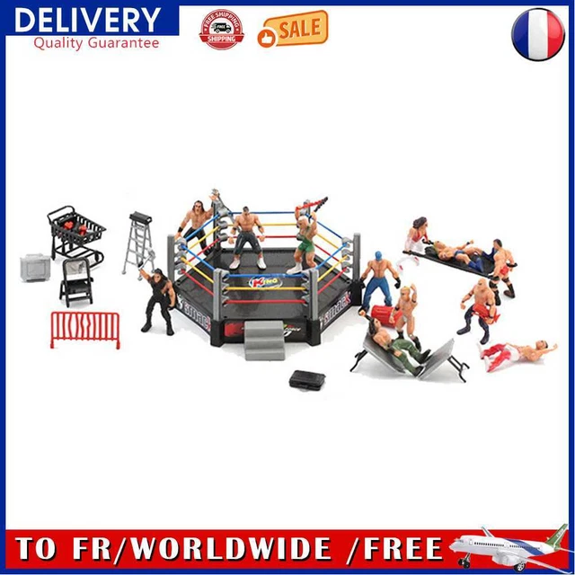 WRESTLER ATHLETE GLADIATOR Model Set Arena Battle Game Toy DIY ...