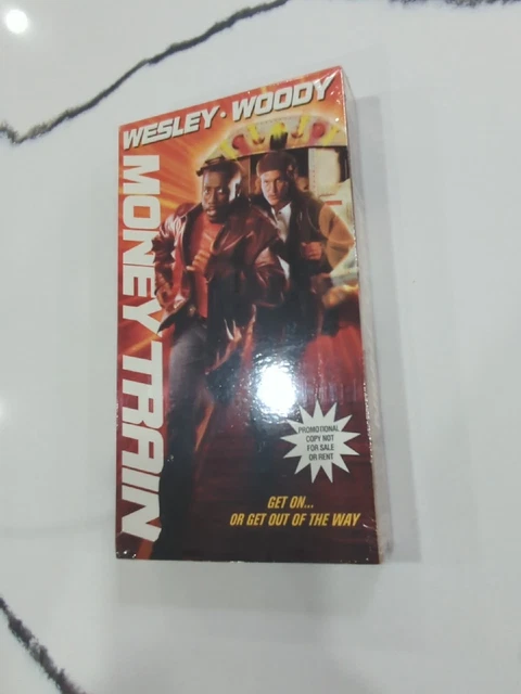 MONEY TRAIN PROMO (VHS 1996) Woody Harrelson Wesley Snipes Jennifer ...