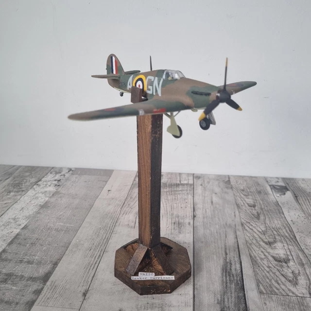 HAWKER HURRICANE Mk IIc 1/72 scale, built & finished model plane for ...