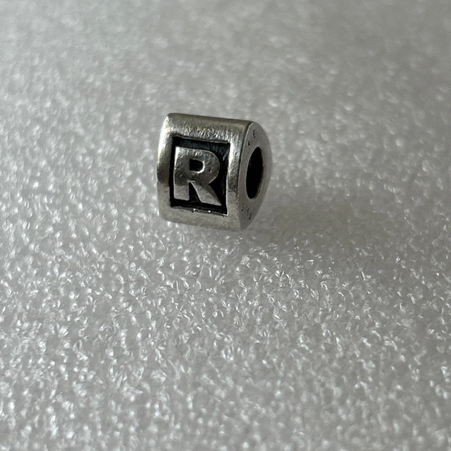 AUTHENTIC PANDORA BLOCK letter 🌟 Letter R 🌟 S925 ALE 🌟 790323R £13.72 ...