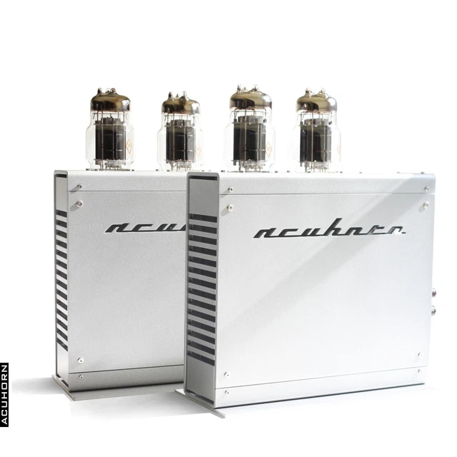 Amplificatore Tubolare Originale Acuhorn Tt 6c33c Set Classe A Coppia Monoblocchi Di Fascia Alta