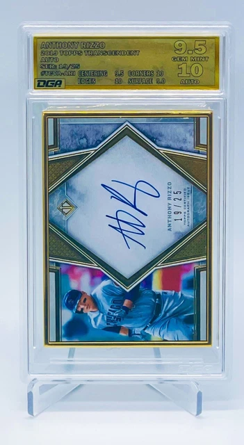 ANTHONY RISO 2019 TOPPS ORO TRASCENDENTE AUTOGRAFO AUTO/25 Cubs Yankees ...