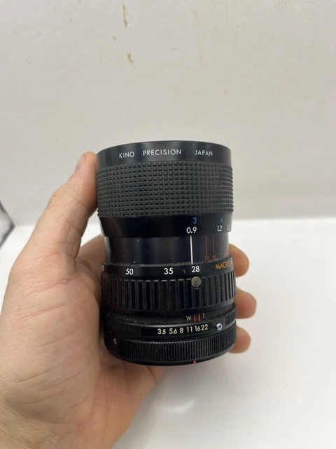 KIRON (KINO PRECISION) 28-70mm f3.5-4.5 Macro Canon FD Japan 57859687 £ ...