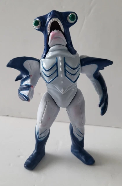 MIGHTY MORPHIN POWER Rangers - Evil Space Alien - Killer Bite Shark ...