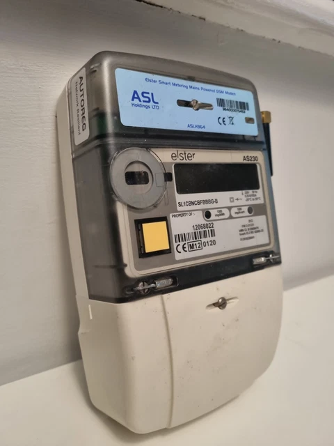 ELSTER AS230, SINGLE Phase, Electric Smart Meter - 1000kWh 100A GSM ...