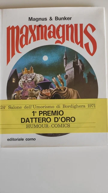 CARTONATO MAGNUS & Bunker Maxmagnus Corno 1970 Ottimo Con ...