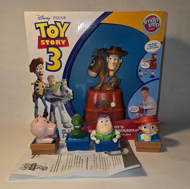 DISNEY PIXAR TOY Story 3 Woody's Run Around Roundup Game Complete ...