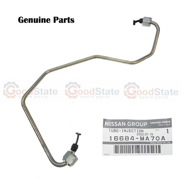 GENUINE NISSAN PATROL Y61 GU ZD30DDTI Common Rail Fuel Injector Line ...