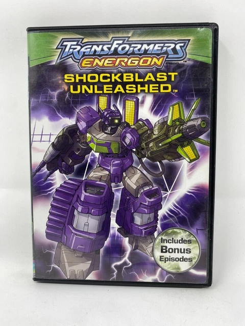 TRANSFORMERS: ENERGON - Shockblast Unleashed (DVD, 2005) Animated TV Show $9.60 - PicClick CA