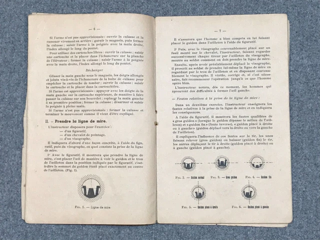 INSTRUCTION DU TIR, daté 1949, nominatif, guerre d'Indochine, Algérie ...
