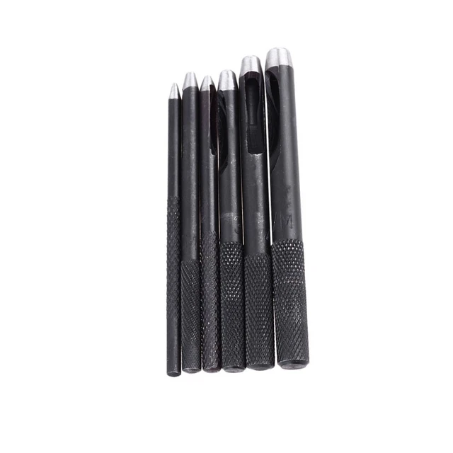 6PCS PUNCH TOOL for Watch Band Gasket Belt Fabric Canvas 1- 5mm $21.69 ...