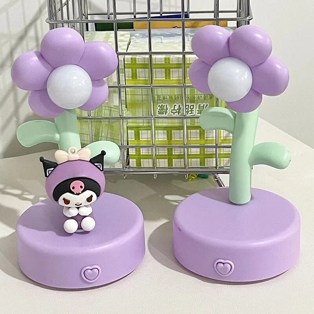 HELLO KITTY SUNFLOWER Table Light Kuromi Cinnamon Night Light Kids ...