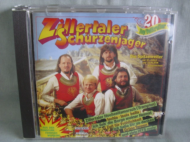 ZILLERTALER SCHÜRZENJÄGER- 20 Top Volltreffer- Tyrolis alt- No Barcode- lesen EUR 7,99 - PicClick DE