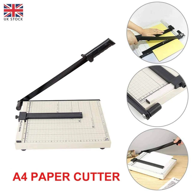OFFICE HEAVY DUTY Professional A4 Paper Guillotine Cutter Trimmer ...