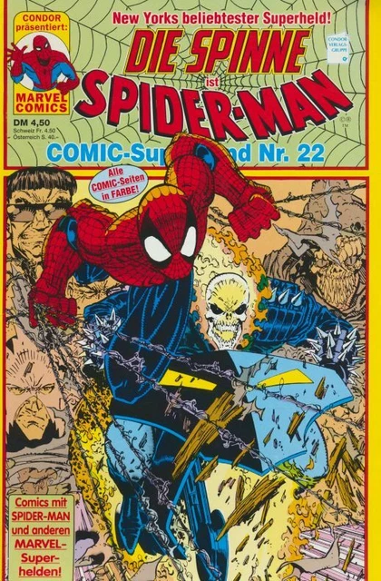 WOLFGANG M. BIEHLER (Hrsg.) Die Spinne ist Spider-Man. Comic-Superband ...