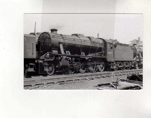 RAIL PHOTO LMS 280 8F 48518 Willesden shed London LNWR £2.69 - PicClick UK