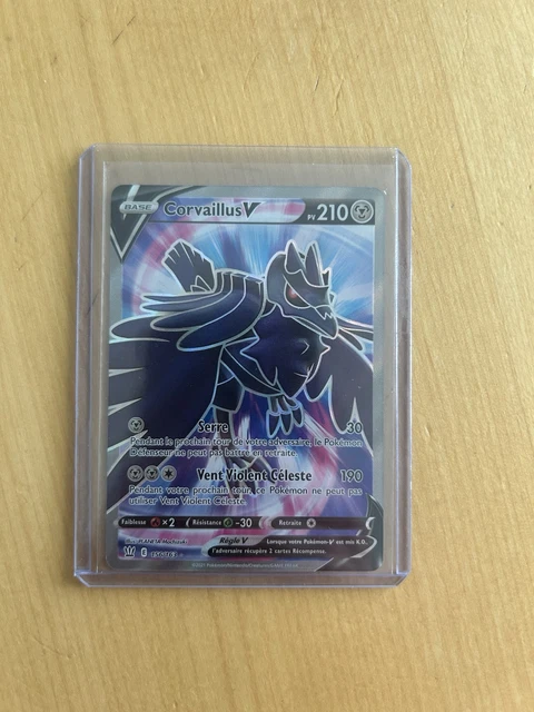 CARTE POKÉMON CORVAILLUS V 156/163 EB05 Styles De Combat Epee Et ...