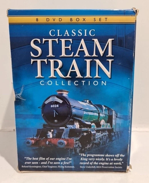 CLASSIC STEAM TRAIN Collection 8 DVD Boxset £5.99 - PicClick UK