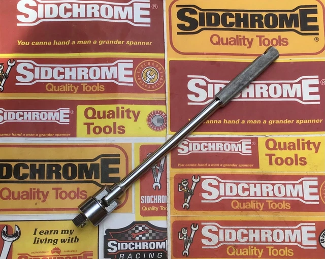 SIDCHROME AUST VINTAGE 1/2” dr flex head Ratchet, tools Holden Ford ...