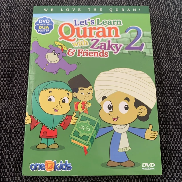 LETS LEARN QURAN with Zaky & Friends Part 2 (DVD) One4kids £16.27 ...