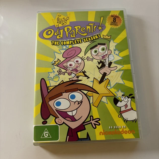 FAIRLY ODD PARENTS Season 1 (DVD, 2003) Nickelodeon Animation Region 4 ...