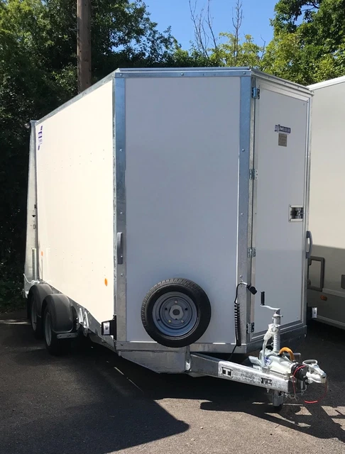 IFOR WILLIAMS BV126 2022 Box Trailer with Ramp/Doors 7 ' H/Room with ...