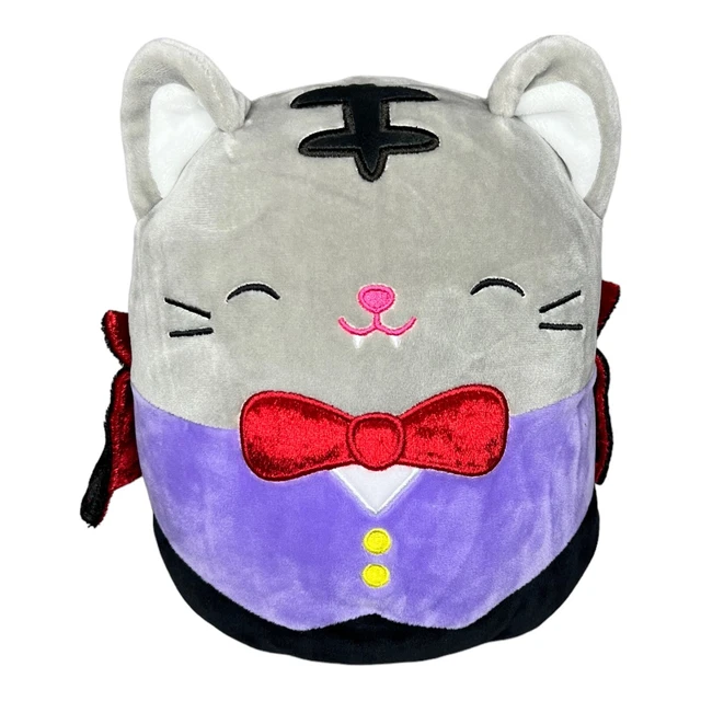Tally The Vampire Cat 8” Squishmallow Kellytoy Marshmallow Plush