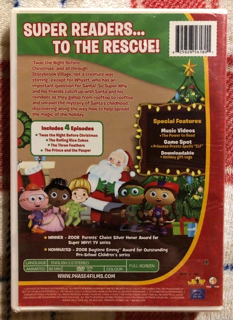SUPER WHY: 'TWAS the Night Before Christmas (PBS Kids/Kids CBC) | DVD ...