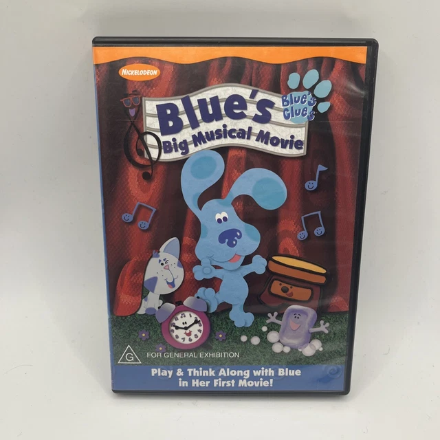 BLUES CLUES : Blue's Big Musical Movie - Nikelodeon Kids - DVD - Region ...