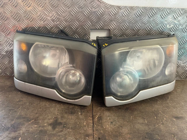 LAND ROVER DISCOVERY 2 Td5 - O/S N/S Left Right Facelift Headlight ...