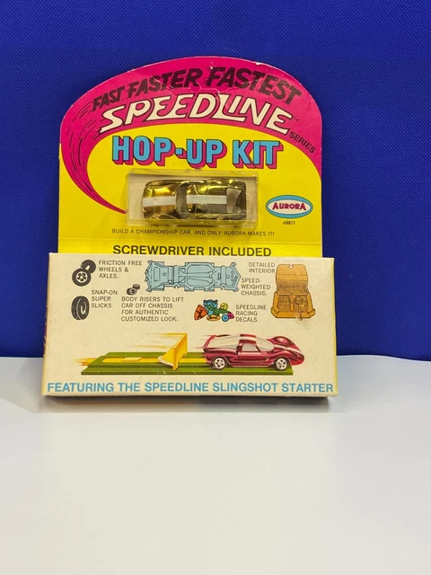 AURORA SPEEDLINE CIGAR Box Hop-Up Kit Lola Gt In Gold Mib #6871 Very ...
