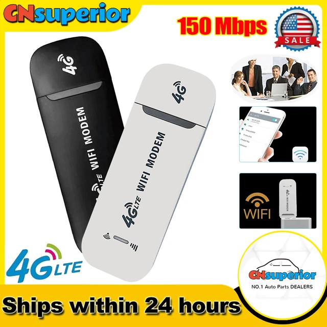 150MBPS UNLOCKED 4G LTE Modem Wireless Router USB Dongle Mobile ...