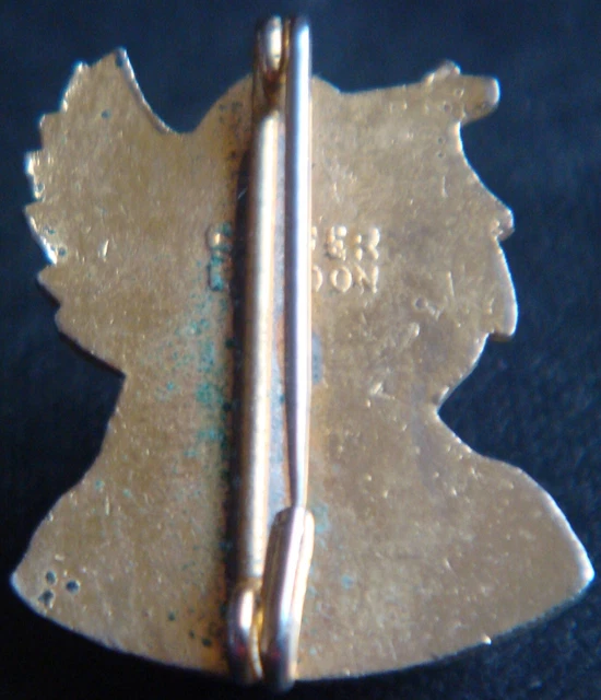 LIVERPOOL FC VINTAGE club crest badge Maker COFFER LONDON Brooch pin ...