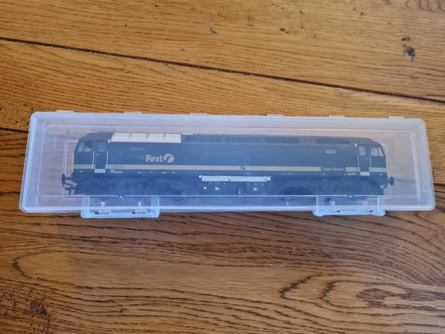 HELJAN OO GAUGE Class 57 57605 - First Great Western Locomotive DCC ...