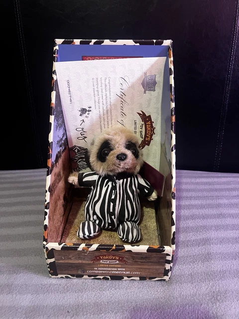 COMPARE THE MARKET safari Oleg the meerkat limited edition soft toy ...