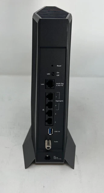 NETGEAR NIGHTHAWK MODEM via cavo con router WiFi 6 integrato (CAX80 ...