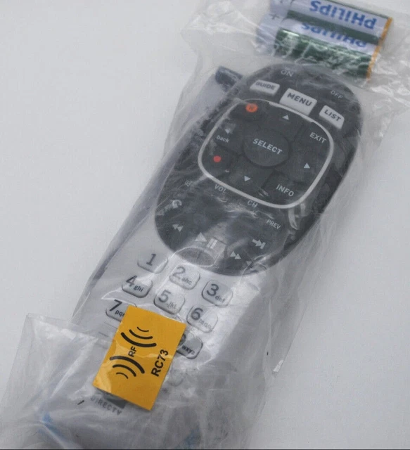DIRECTV RC73 IR/RF Remote Control For Genie Hr44 & Client C41 W ...