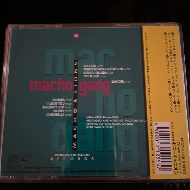 MACHO GANG CD années 80 90 Eurobeat Disco Dance excellent état EUR 182 ...
