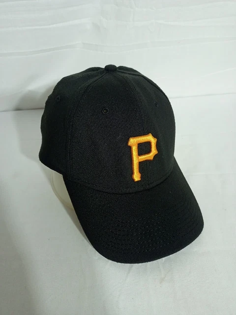 PITTSBURGH PIRATES HAT Cap Strapback Black Yellow Embroidered MLB ...