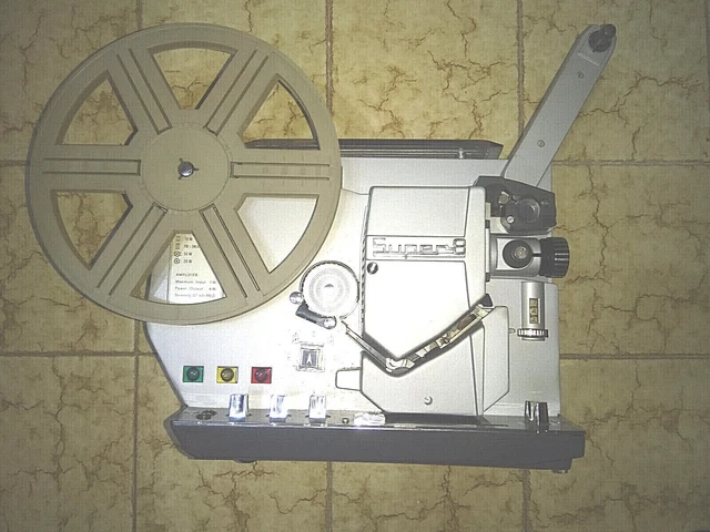 SILMA 250S - 8Mm Projector - Revised + Parts + Project Screen - 70S £ ...