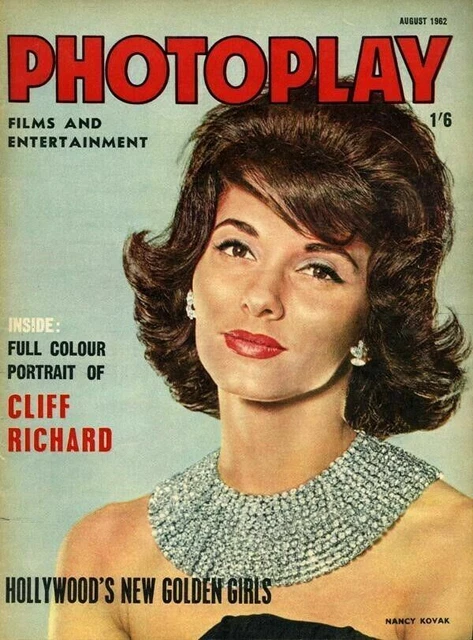 PHOTOPLAY MAGAZIN NANCY Kovak Abdeckung Foto Sophia Loren Cliff Richard ...