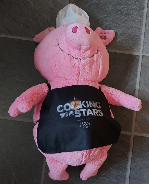 M&S MARKS & Spencers Percy Pig Soft Toy Cooking With The Stars Limited ...