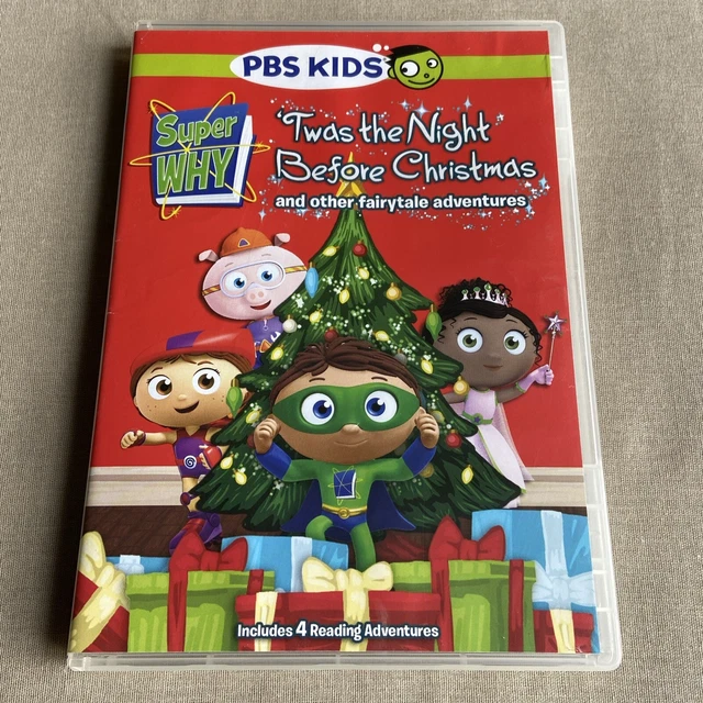 SUPER WHY! TWAS Night Before Christmas & Fairytale Adventures (DVD PBS ...