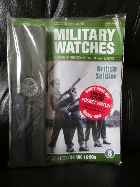MILITARY WATCHES MAGAZINE COLLECTION ISSUE 8 BRITISH SOLDIER 1950's ...