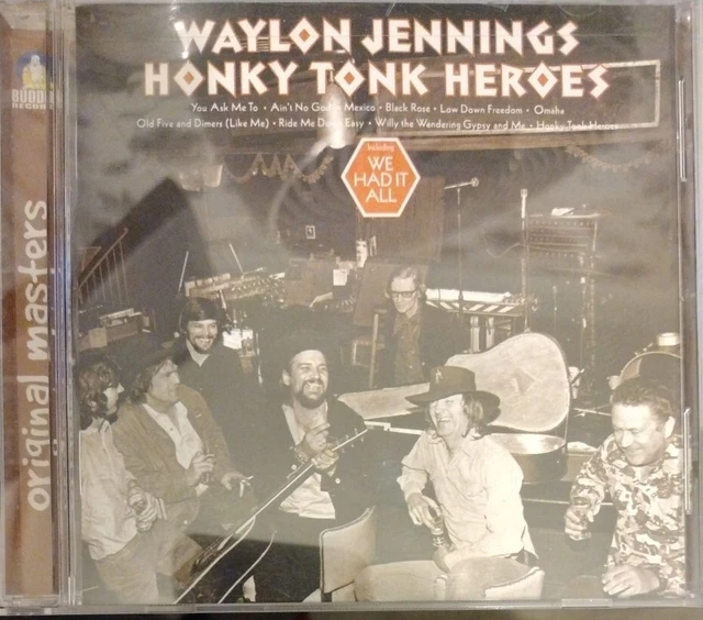 JENNINGS WAYLON - Honky Tonk Heroes [CD 1999] comme neuf partout EUR 15 ...