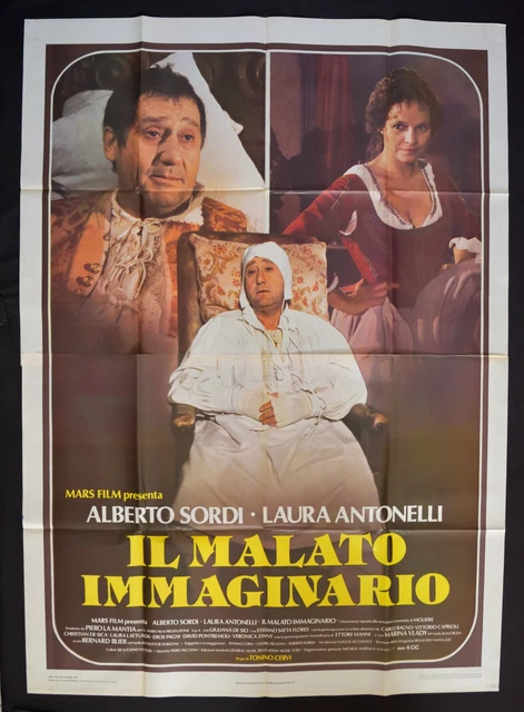 MANIFESTO IL MALADE Rêve Alberto Colombes Laura Antonelli Cerf Vlady ...