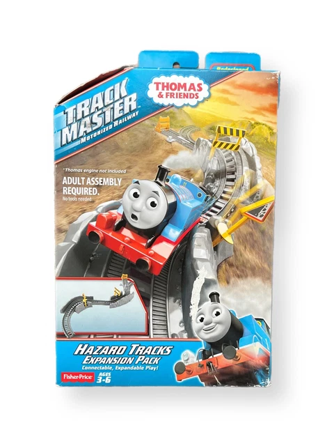 THOMAS & FRIENDS TrackMaster Motorized Railway HAZARD TRACKS EXPANSION ...