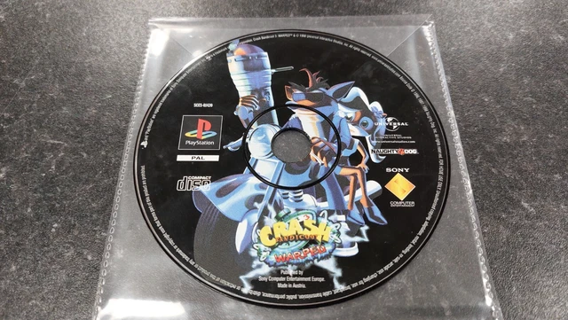 CRASH BANDICOOT 3 Warped - Sony Playstation PS1 - Disc Only, NO case or ...