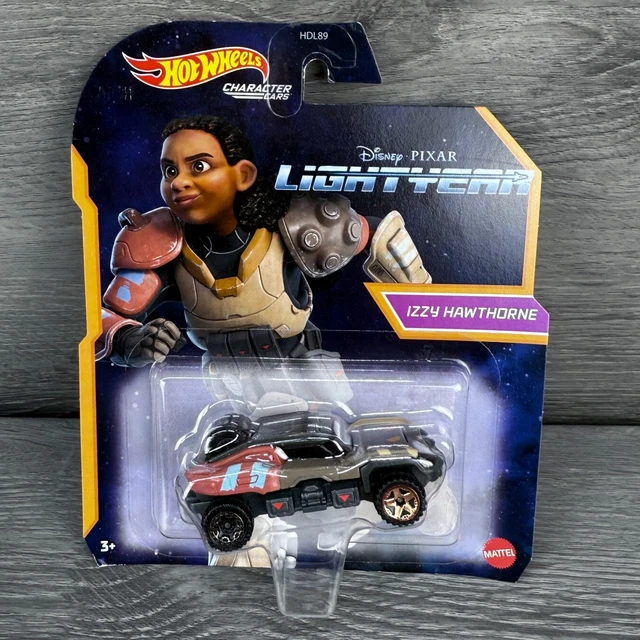 DISNEY PIXAR BUZZ Lightyear Hot Wheels Car Izzy Hawthorne Character New ...